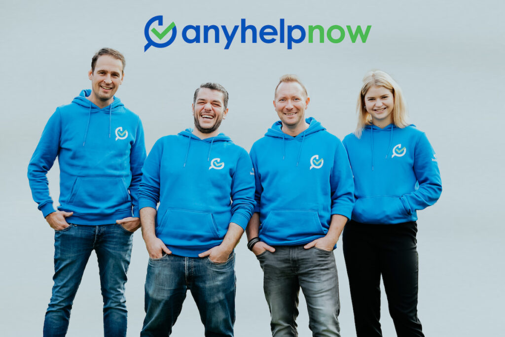 anyhelpnow digitaler Marktplatz für Dienstleistungen